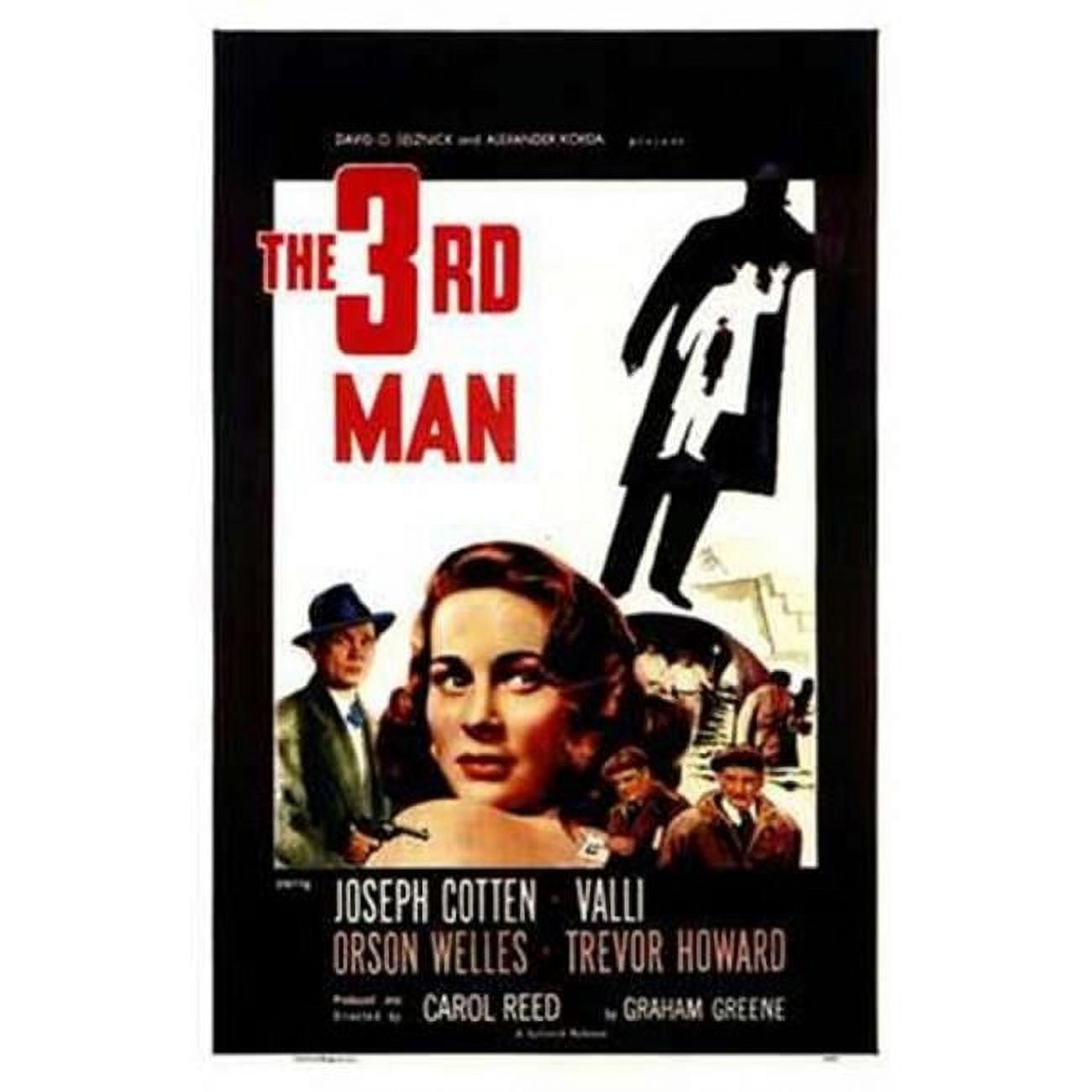 Pop Culture Graphics The Third Man Movie Poster, 11 x 17 - Walmart.com