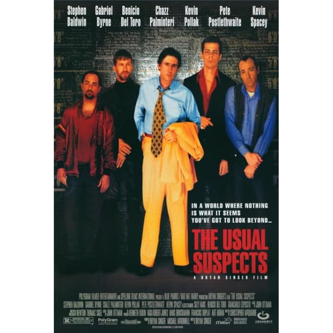 Pop Culture Graphics The Usual Suspects Movie Poster Print - 27 x 40 ...