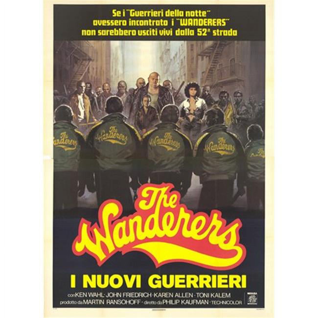 Pop Culture Graphics The Wanderers Movie Poster - 11 x 17 - Walmart.com