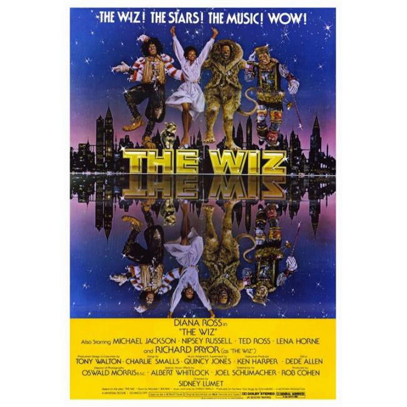 Pop Culture Graphics The Wiz Movie Poster Print - 27 x 40 - Walmart.com