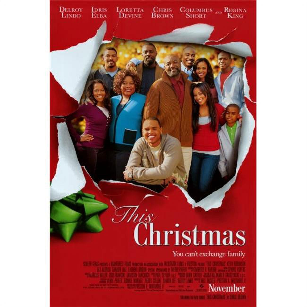 Pop Culture Graphics This Christmas Movie Poster Print, 27 x 40 ...