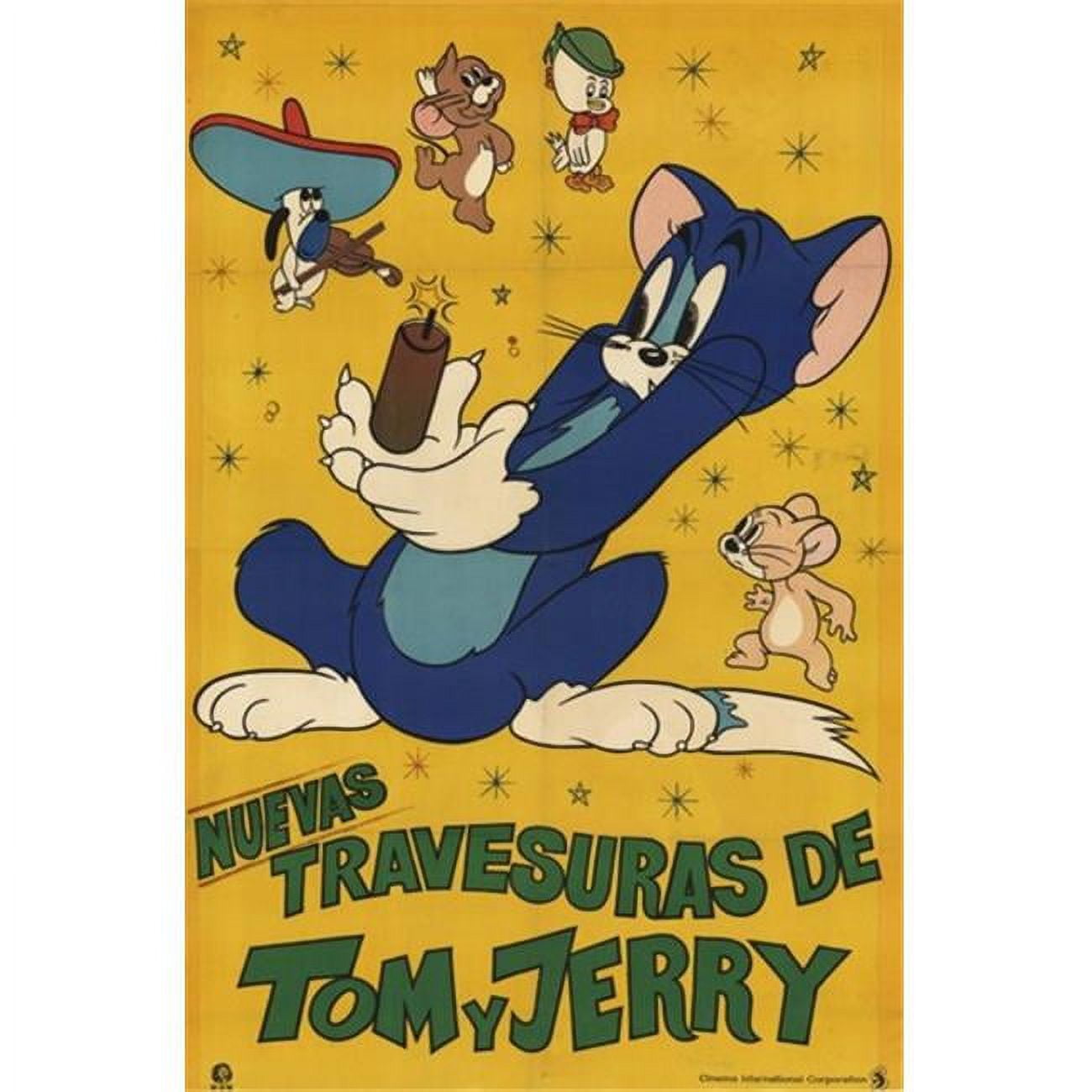 Pop Culture Graphics Tom & Jerry Movie Poster, 11 x 17 - Walmart.com