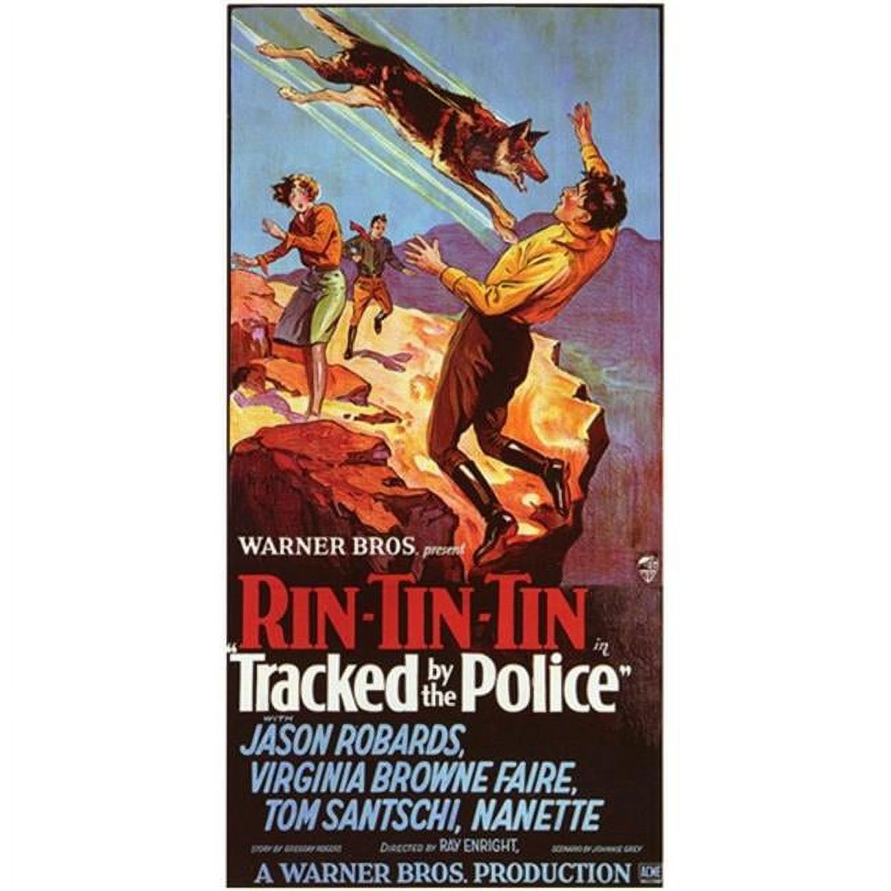 Pop Culture Graphics Tracked by the Police Movie Poster, 11 x 17 ...