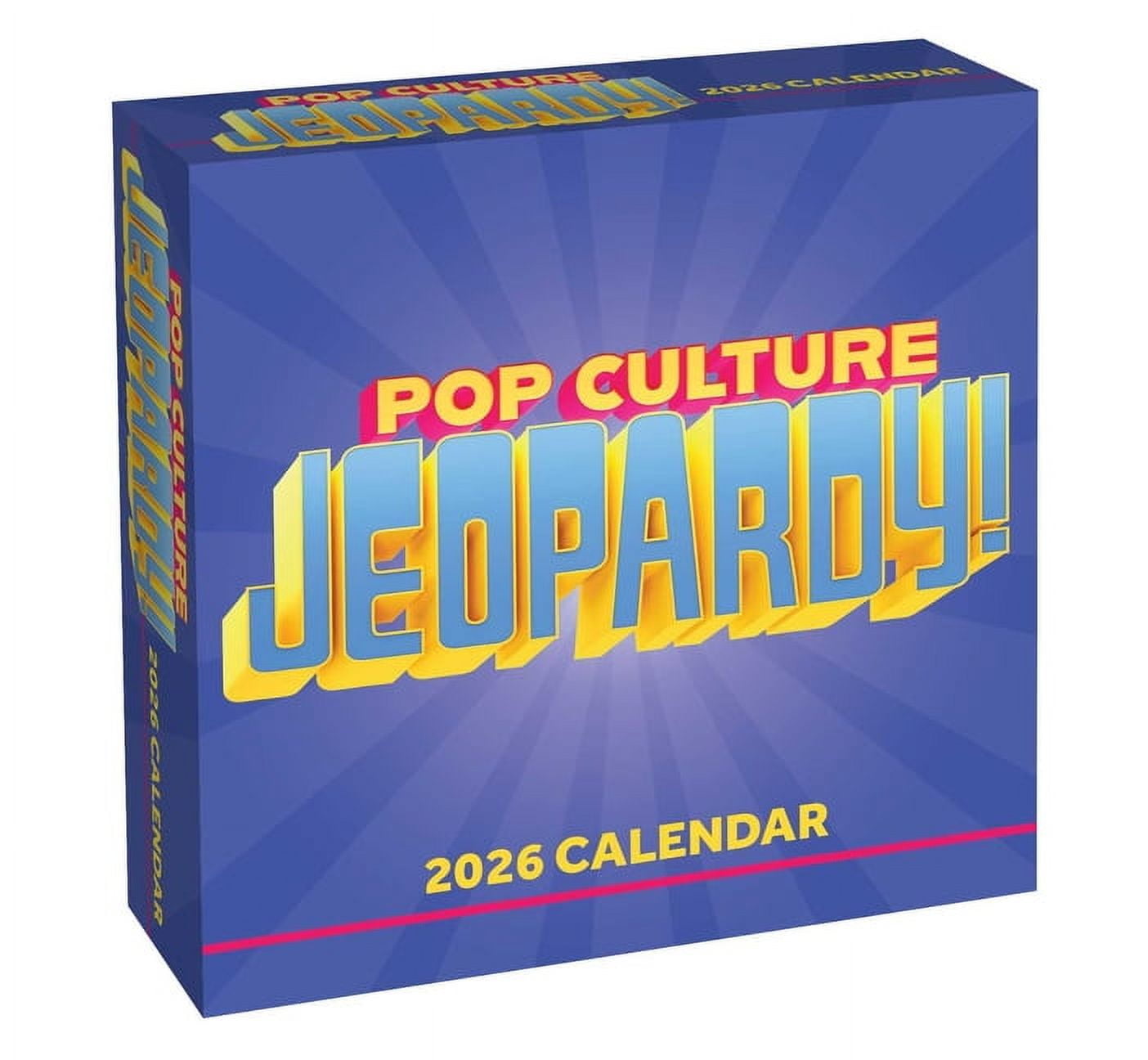 Pop Culture Jeopardy! 2026 Day-To-Day Calendar, (Paperback) - Walmart.com