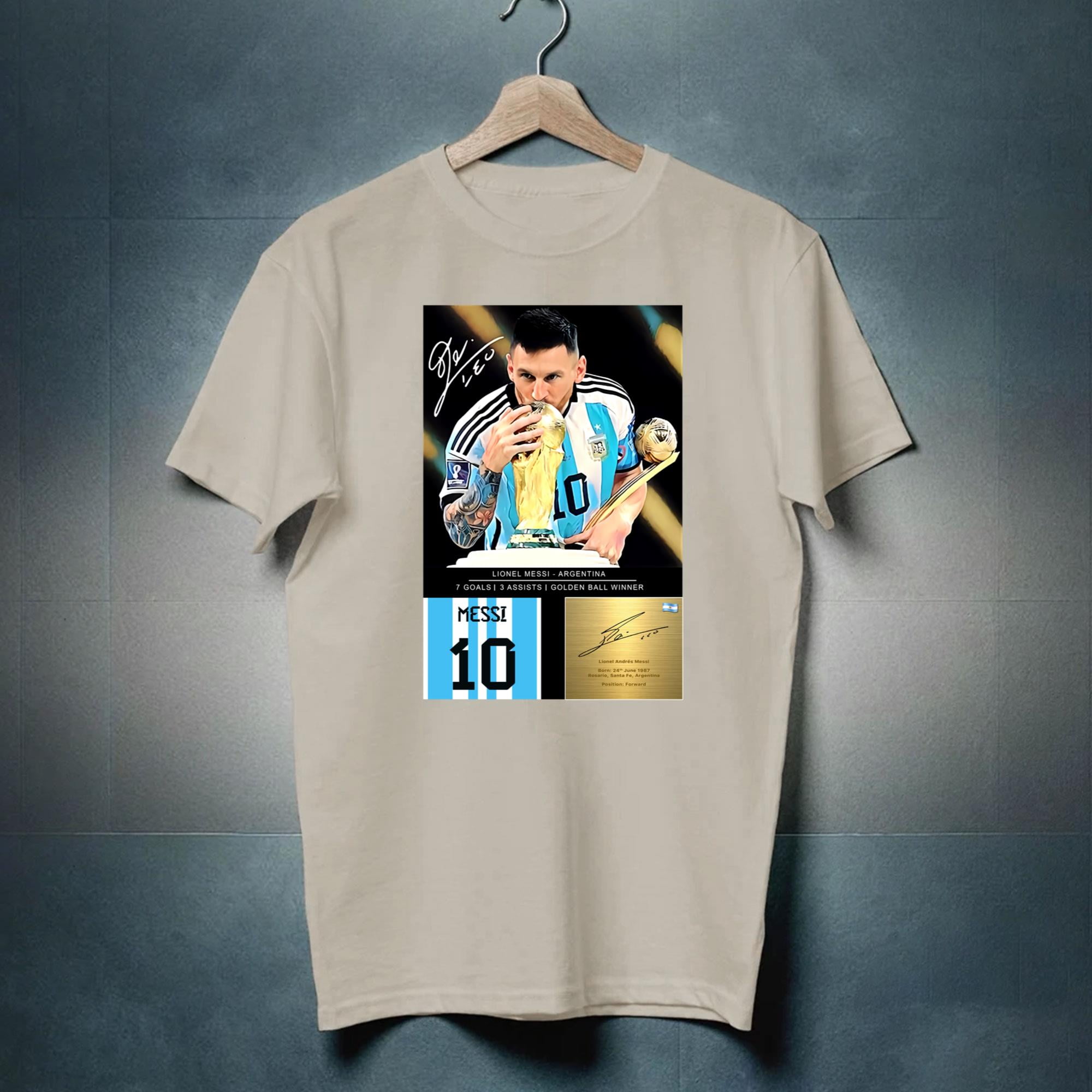 Pop Culture Soccer Legend Tribute Graphic Shirt, Retro Number 10 ...
