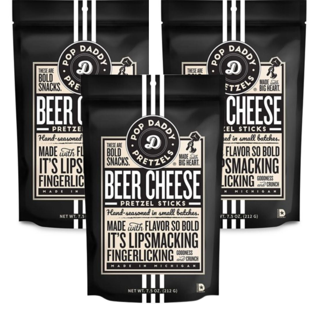 Pop Daddy Flavored Pretzels Sticks | Healthy Gourmet Pretzels Snacks ...