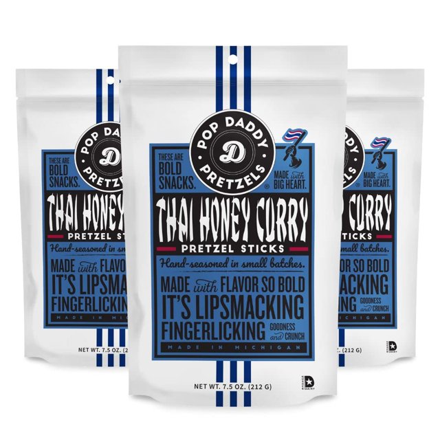 Pop Daddy Flavored Pretzels Sticks | Healthy Gourmet Pretzels Snacks ...