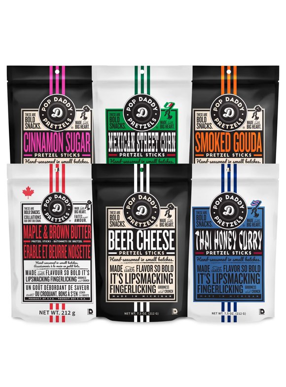 Pop Daddy Pretzels in Snacks, Cookies & Chips - Walmart.com