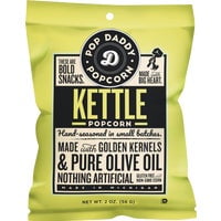 Pop Daddy Snacks Popcorn 2OZ KETTLE CORN, Each - Walmart.com