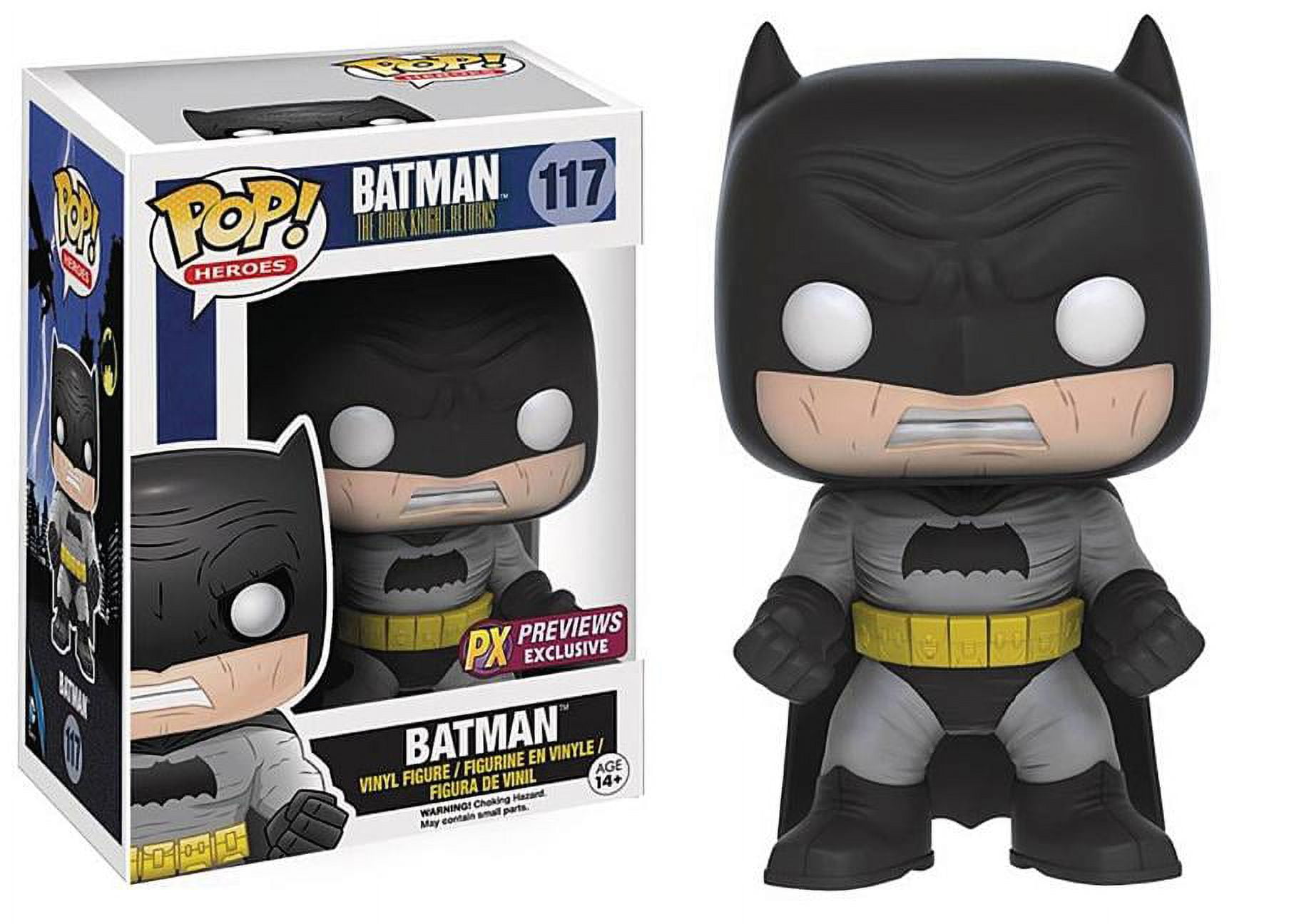 Pop Dark Knight Returns Batman Black Vinyl Figure, (Hardcover ...