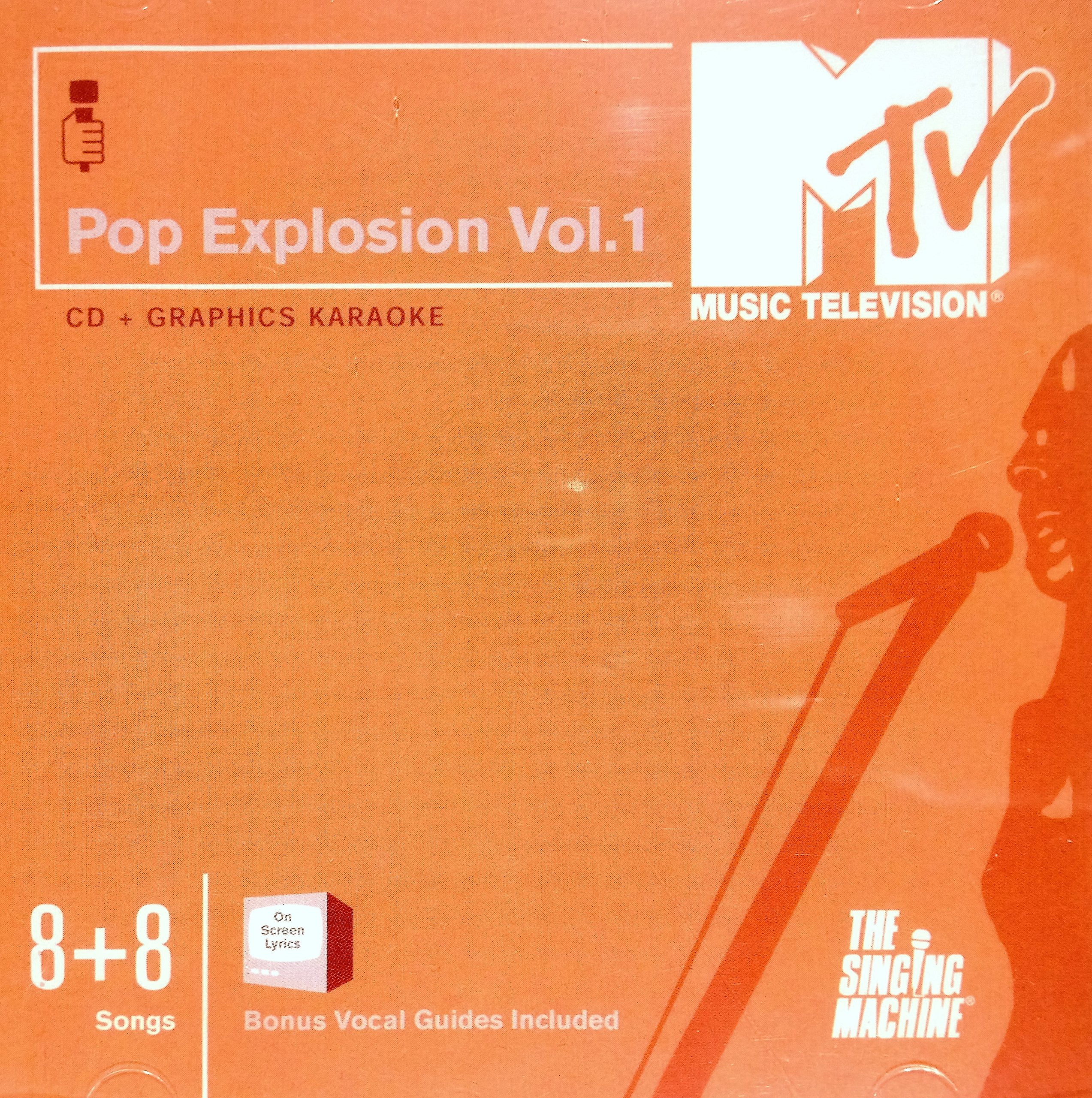Pop Explosion, Vol. 1 - CD + Graphics Karaoke MTV - Walmart.com