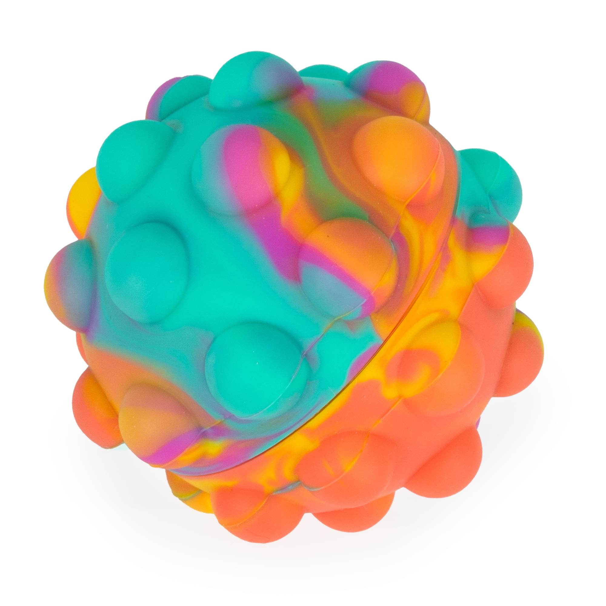 Pop Fidget Toy Pressure Relief Silicone Bubble Popping Game Ball ...