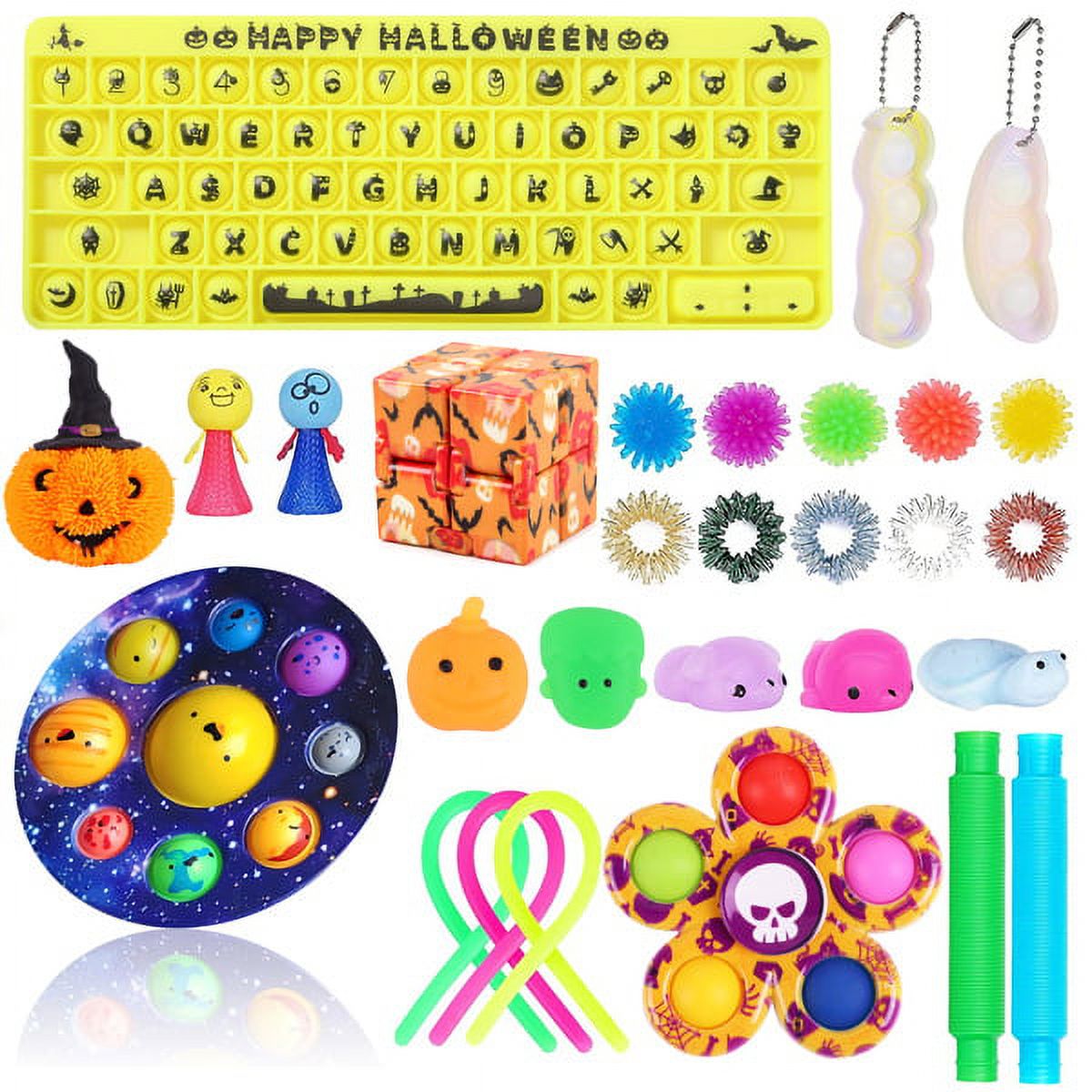 Pop Fidget Toys Multi-Item Fidget Toy Pack Sensory Fidget Pack Anti ...