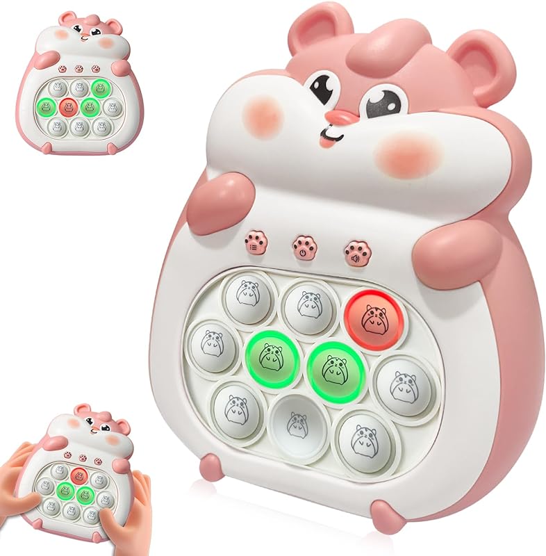 Pop Fidget Toys, Pop Pro Light Up Game, Quick Speed Fast Push Puzzle ...