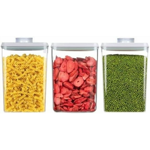 Pop Food Storage Containers Airtight Food Storage Containers Set with ...