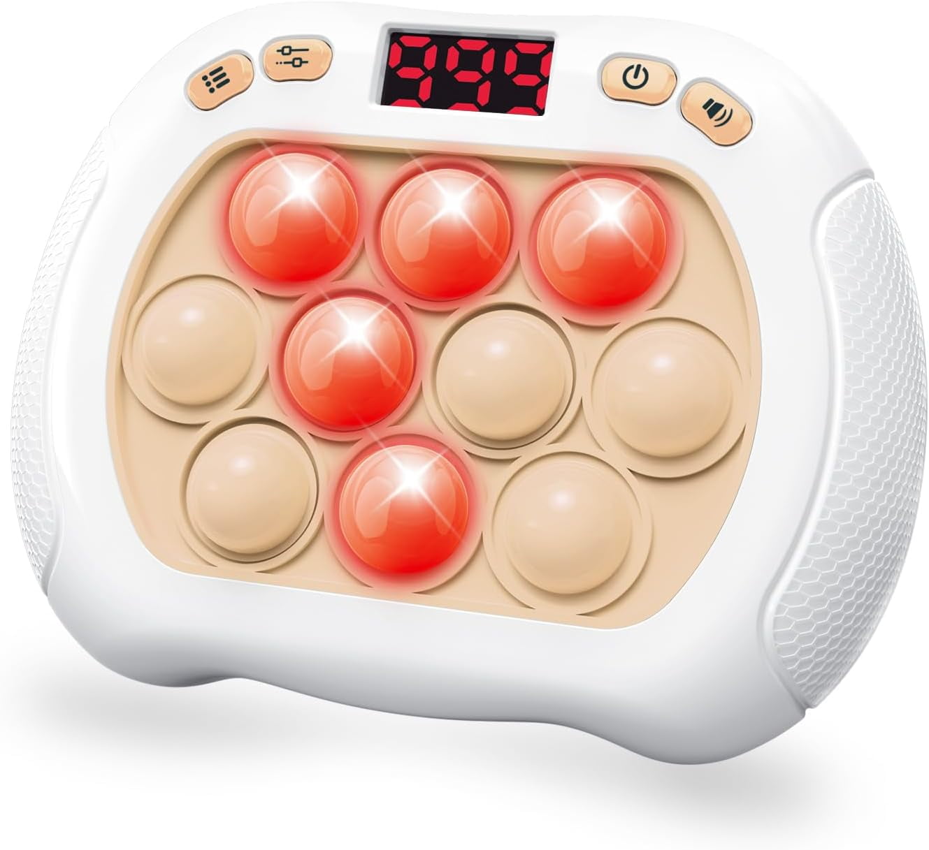 Pop Game Light Up Fidget Toy for Kids, 6 Modes LED Screen Quick Push ...