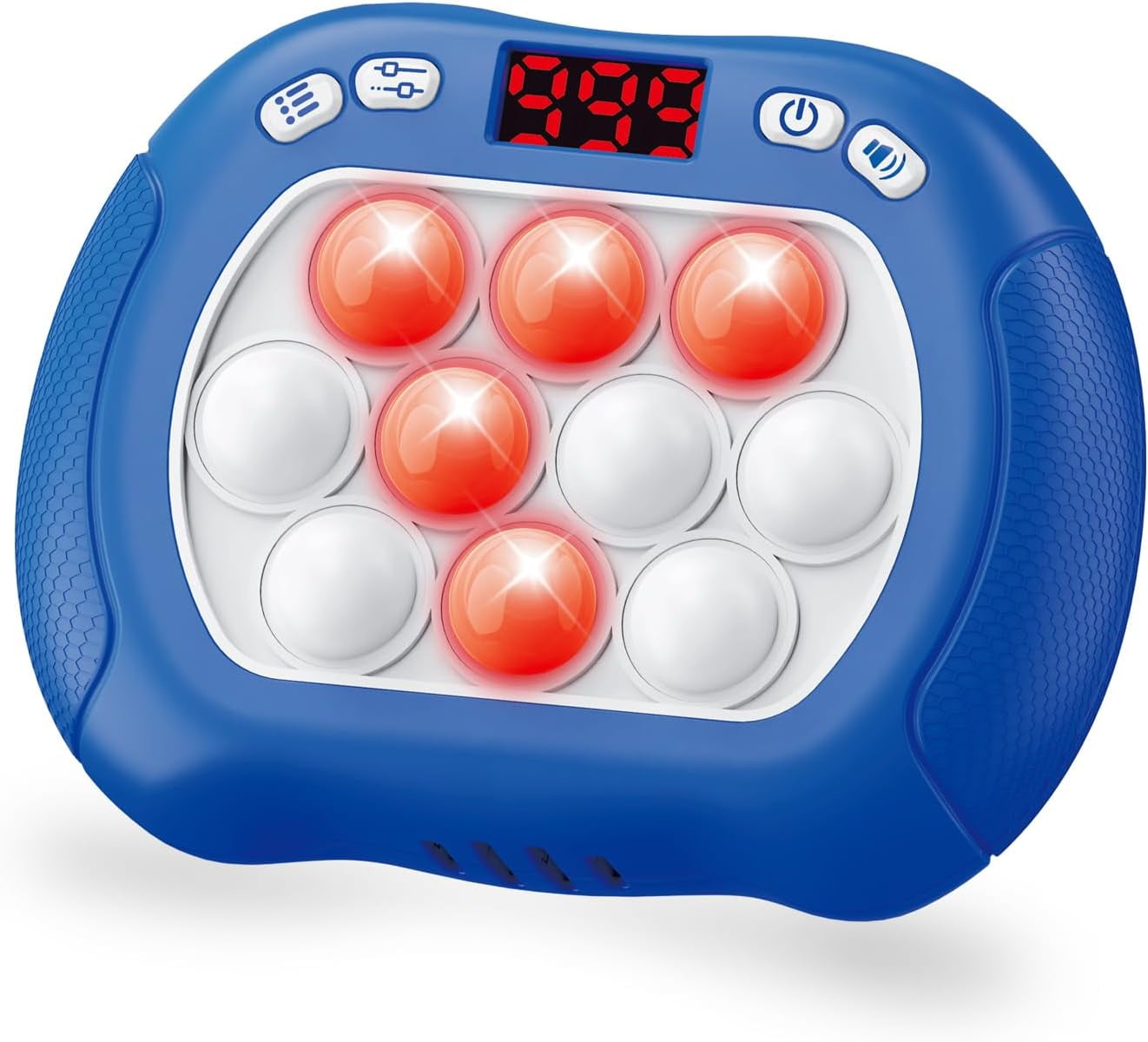 Pop Game Light Up Fidget Toy for Kids, 6 Modes LED Screen Quick Push Pop Game Controller ...