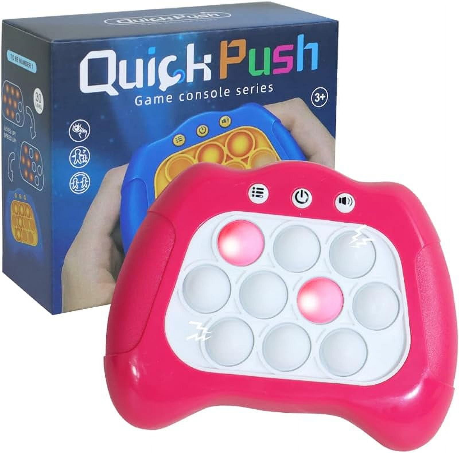 Pop Game Light Up Fidget Toy, Quick Push Game Console, Whack a Mole Game, Decompression ...