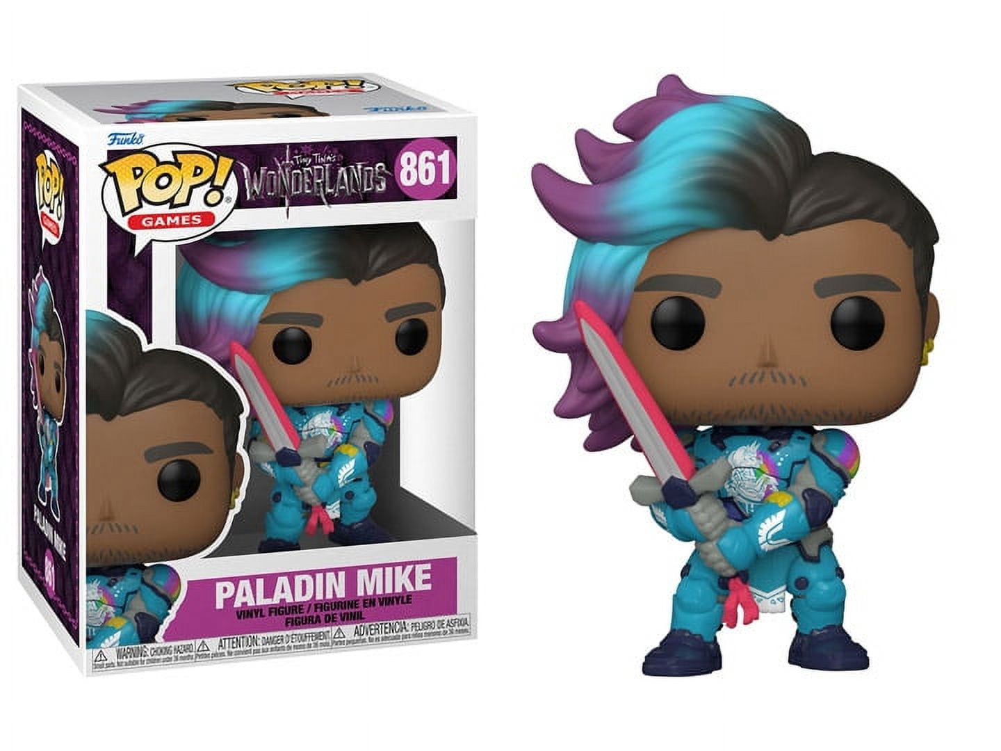 Pop! Games: Tiny Tina's Wonderlands - Paladin Mike - Walmart.com