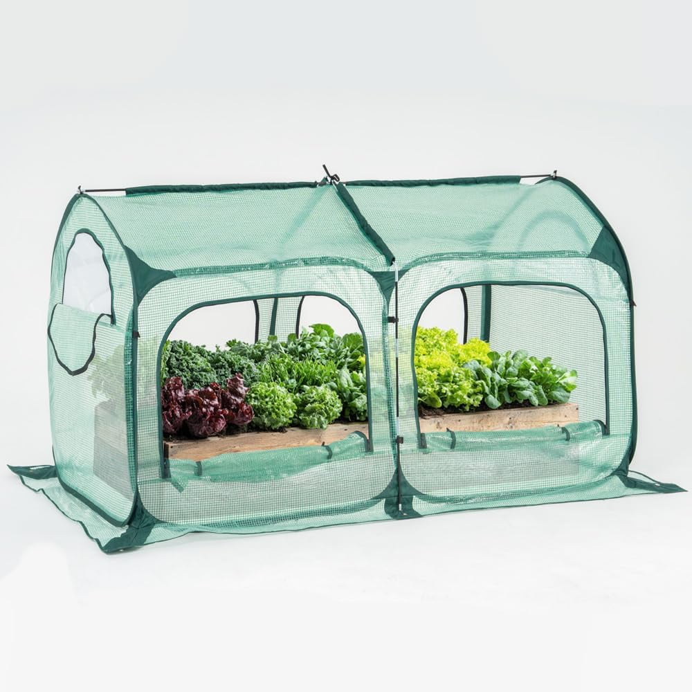 Pop up Greenhouse Tent Cover Tunnel House,Large Gardening Flower ...