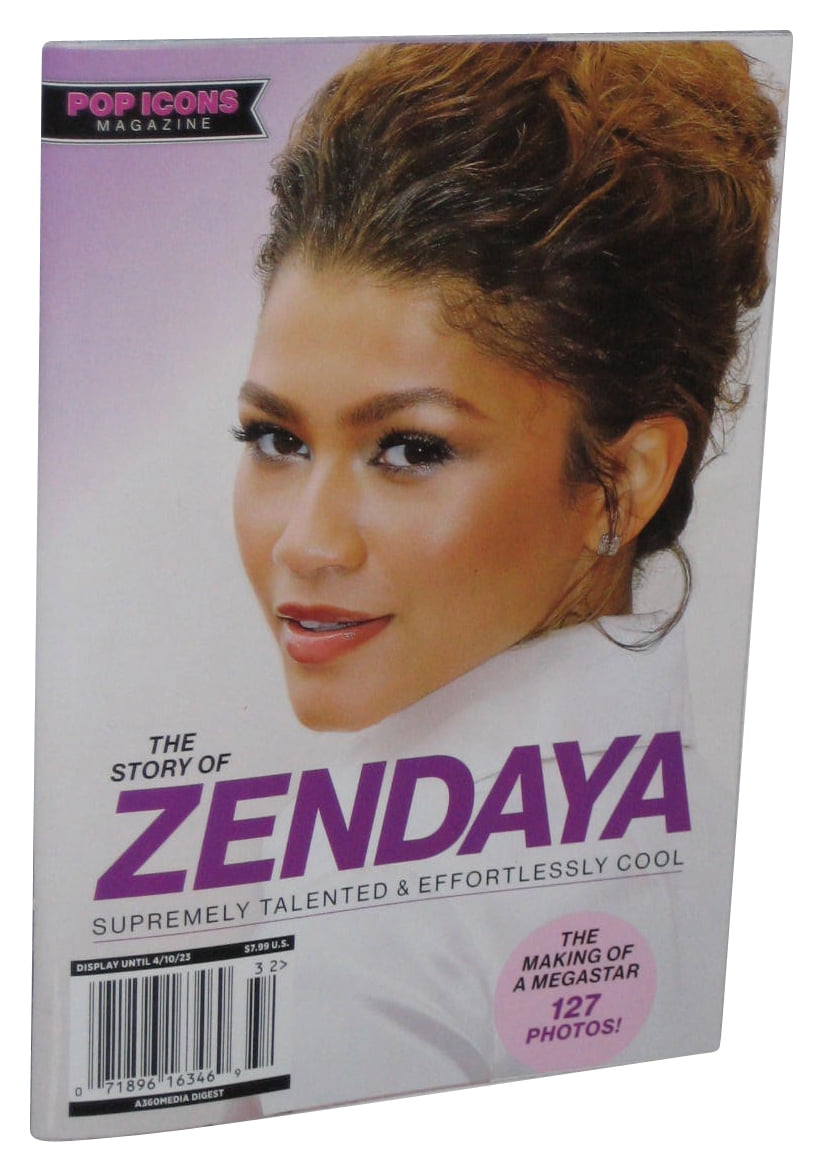 Pop Icons Magazine The Story of Zendaya (2023) Magazine Book - Walmart.com