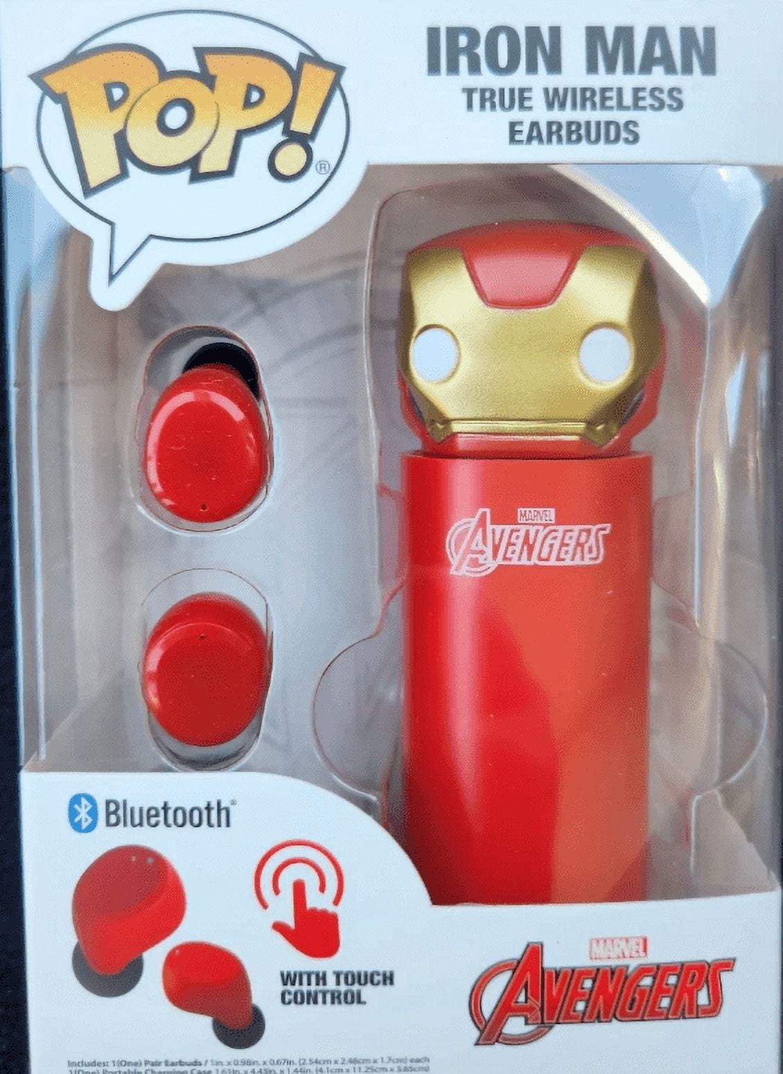 Pop Iron Man True Wireless Earbuds - Walmart.com