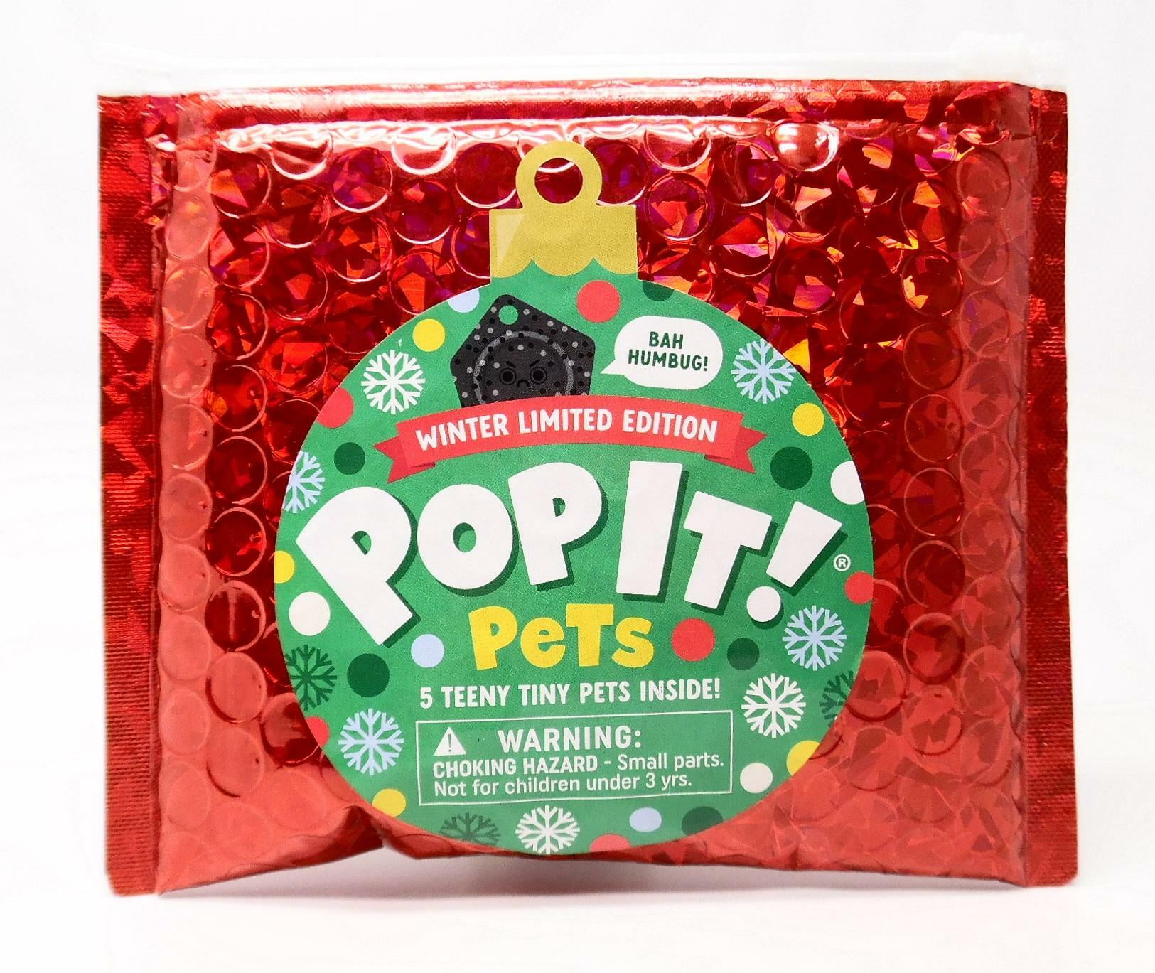 Pop It! Pets Winter Limited Edition Holiday Mystery Bag Mini Pop It ...