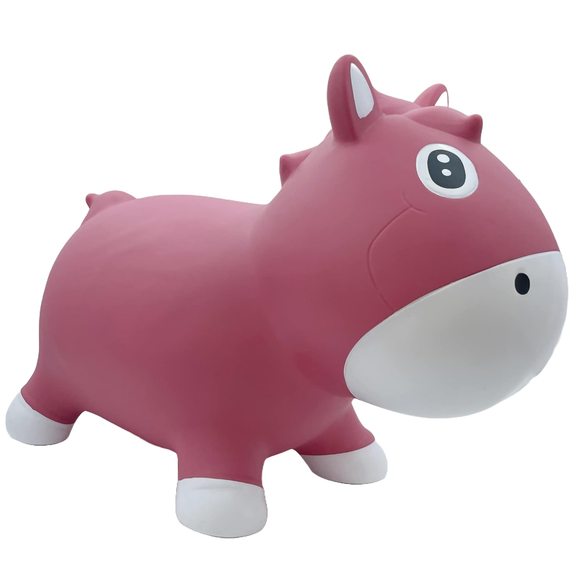 Pop It Up: Kidzzfarm Bouncing Horse: Junior - Pink - Inflatable Animal ...