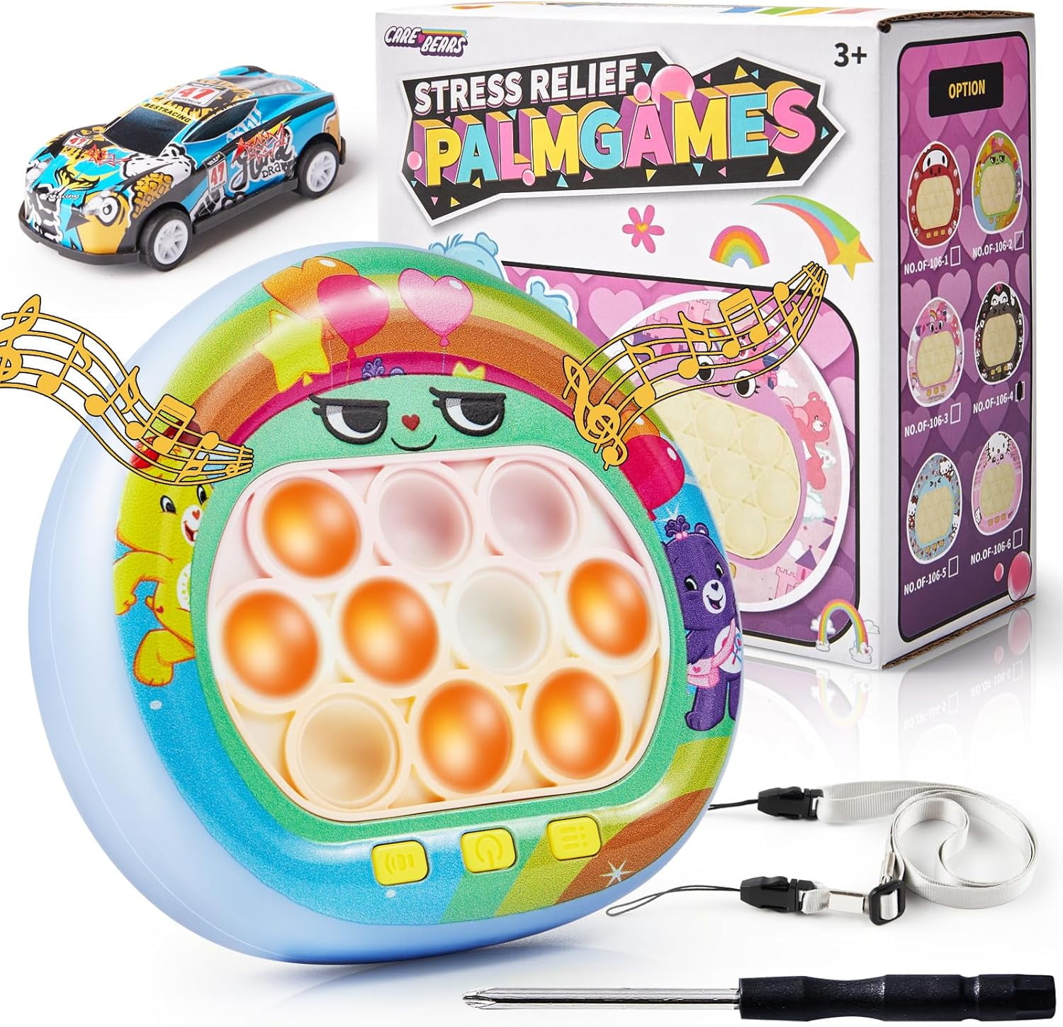 Pop Light Up Game, Handheld Fidget Light-up Pop Toys for Kids 6-12 ...