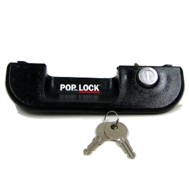 Pop & Lock PL5100 Black Manual Tailgate Lock for Toyota Tacoma(Standard ...