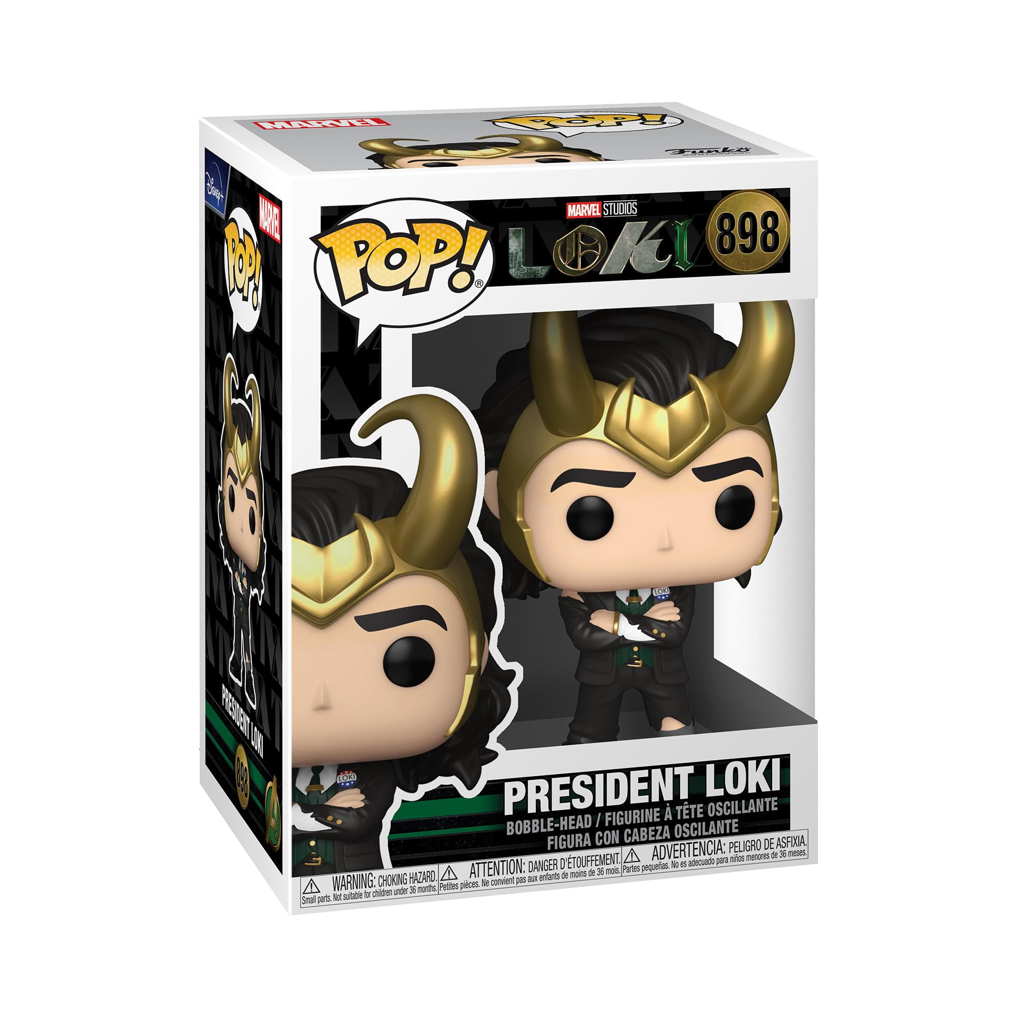 Pop : Loki - President Loki Vinyl Bobblehead - Collectable Vinyl Figure ...