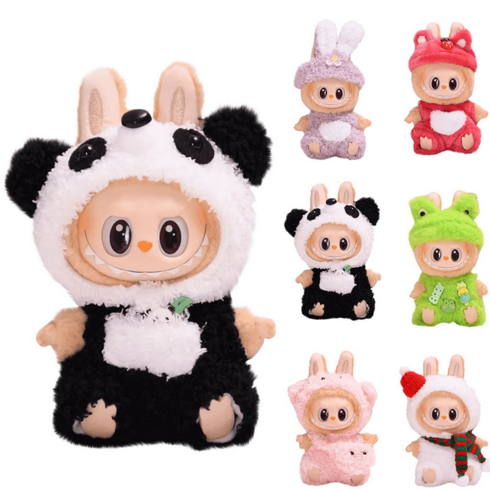 Pop Mart La Bubu Christmas Party Macaroon Plush Toy - Motherland ...