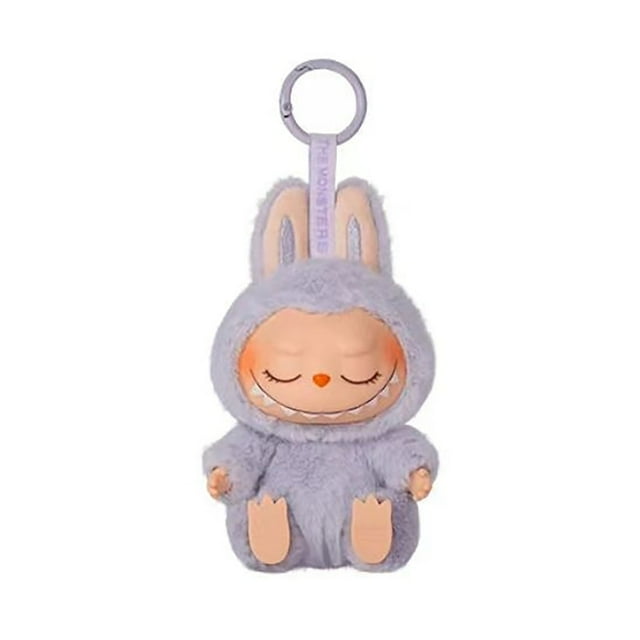 Pop Mart Labubu Doll, Have A Seat Plush Toy Vinyl Plush Hanging Card,Blind Box Figures La Bubu ...