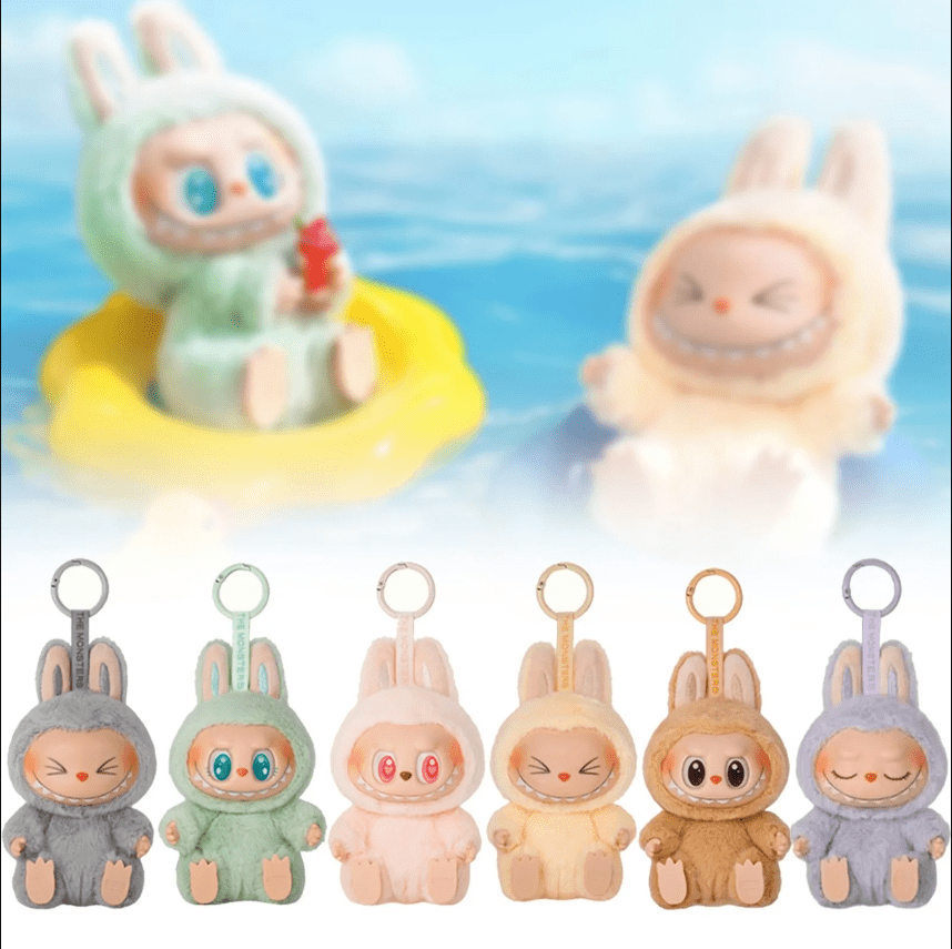 Pop Mart Labubu Doll Keychain Labubu Doll POP Mart Labubu Plush Dolls ...