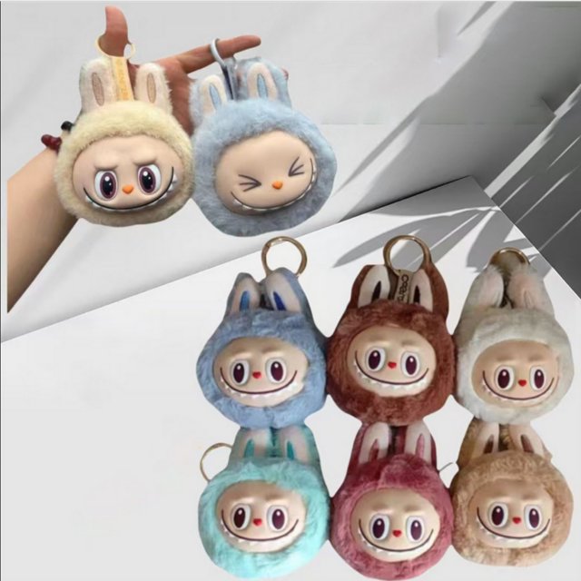 Pop Mart Labubu The Monsters Etciting Macaron Plush Dolls Figure Toy ...