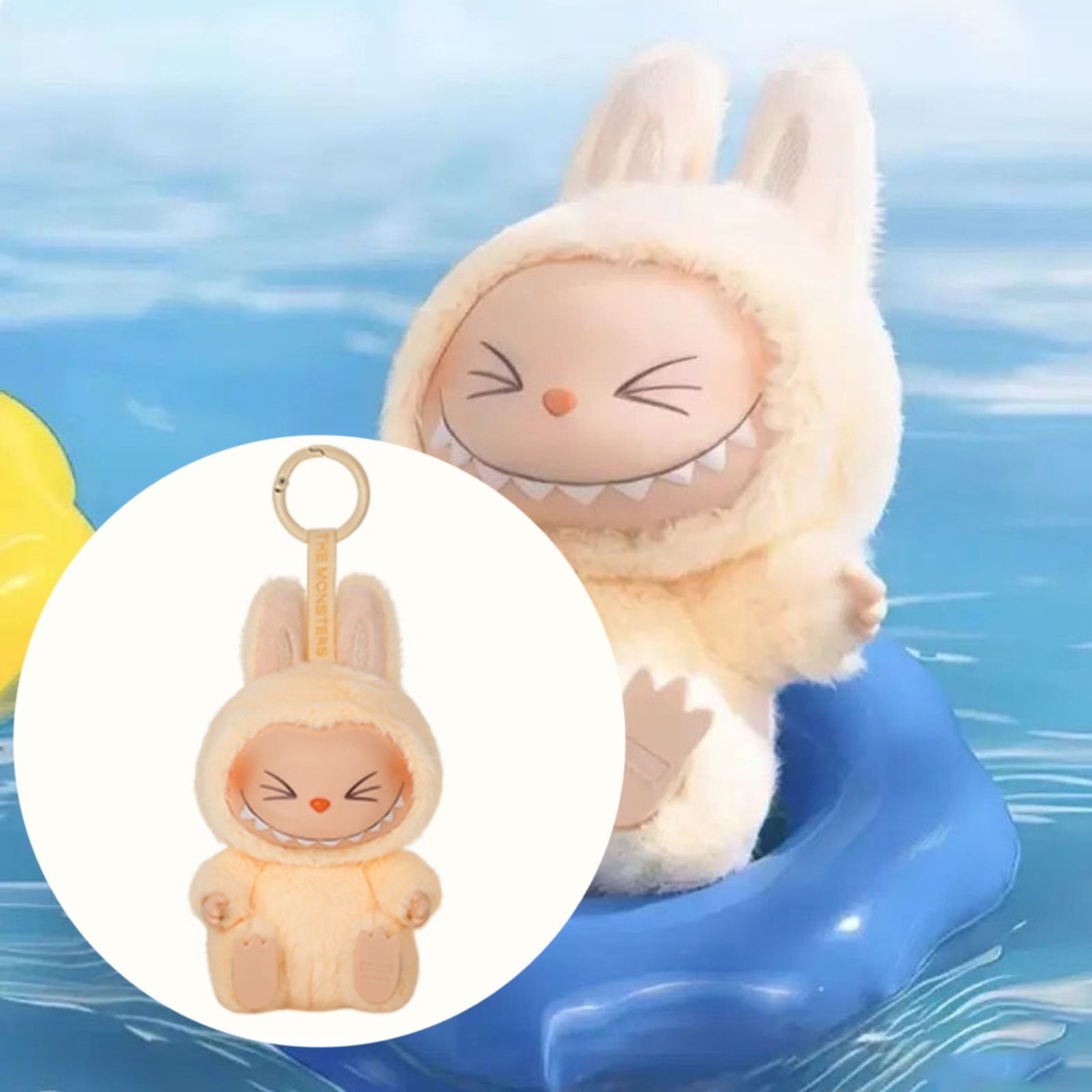 Pop Mart Labubu The Monsters Exciting Macaron Plush Doll Series Figure ...