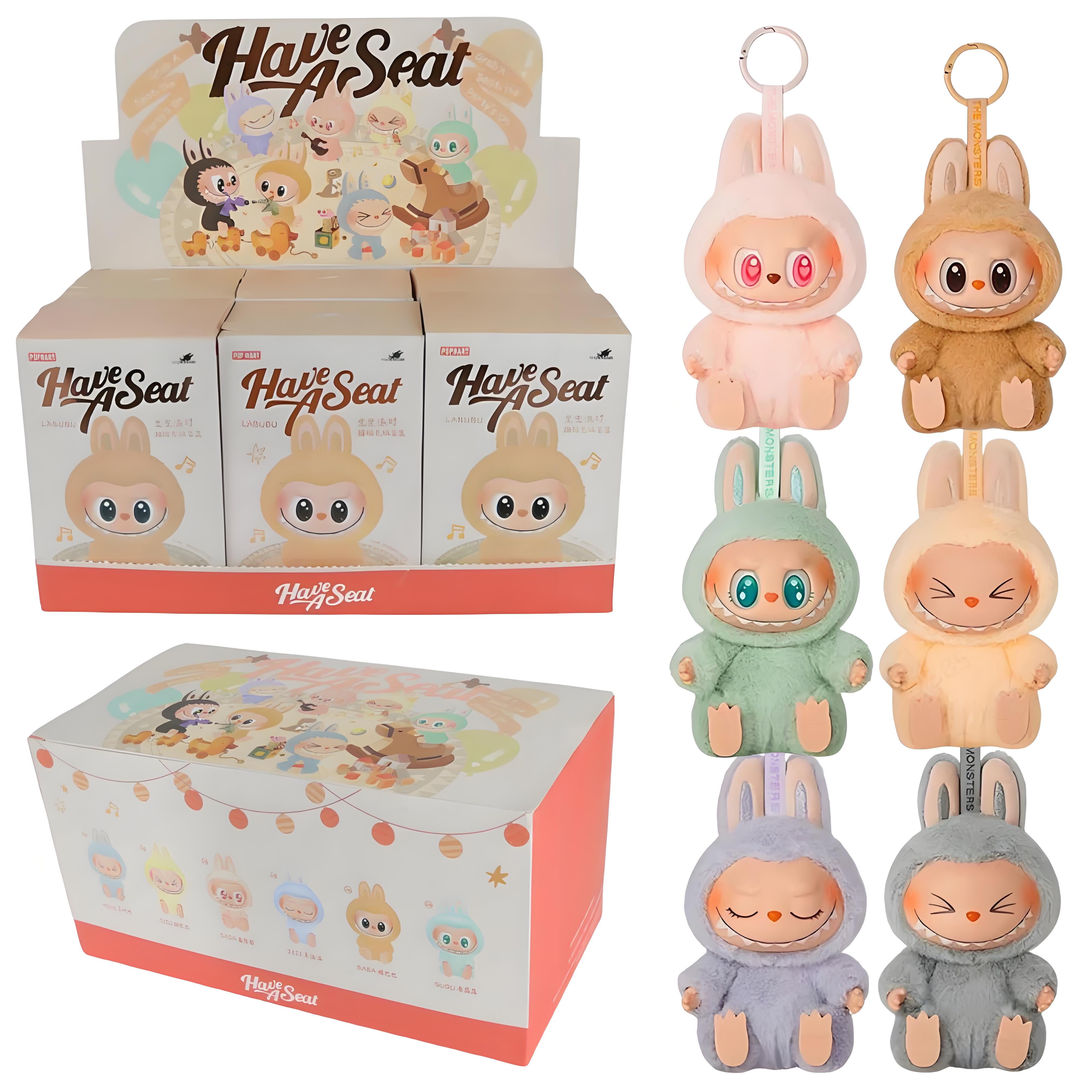 Pop Mart Labubu,the Monsters Enchanting Macaron Plush Dolls Figure Toy ...