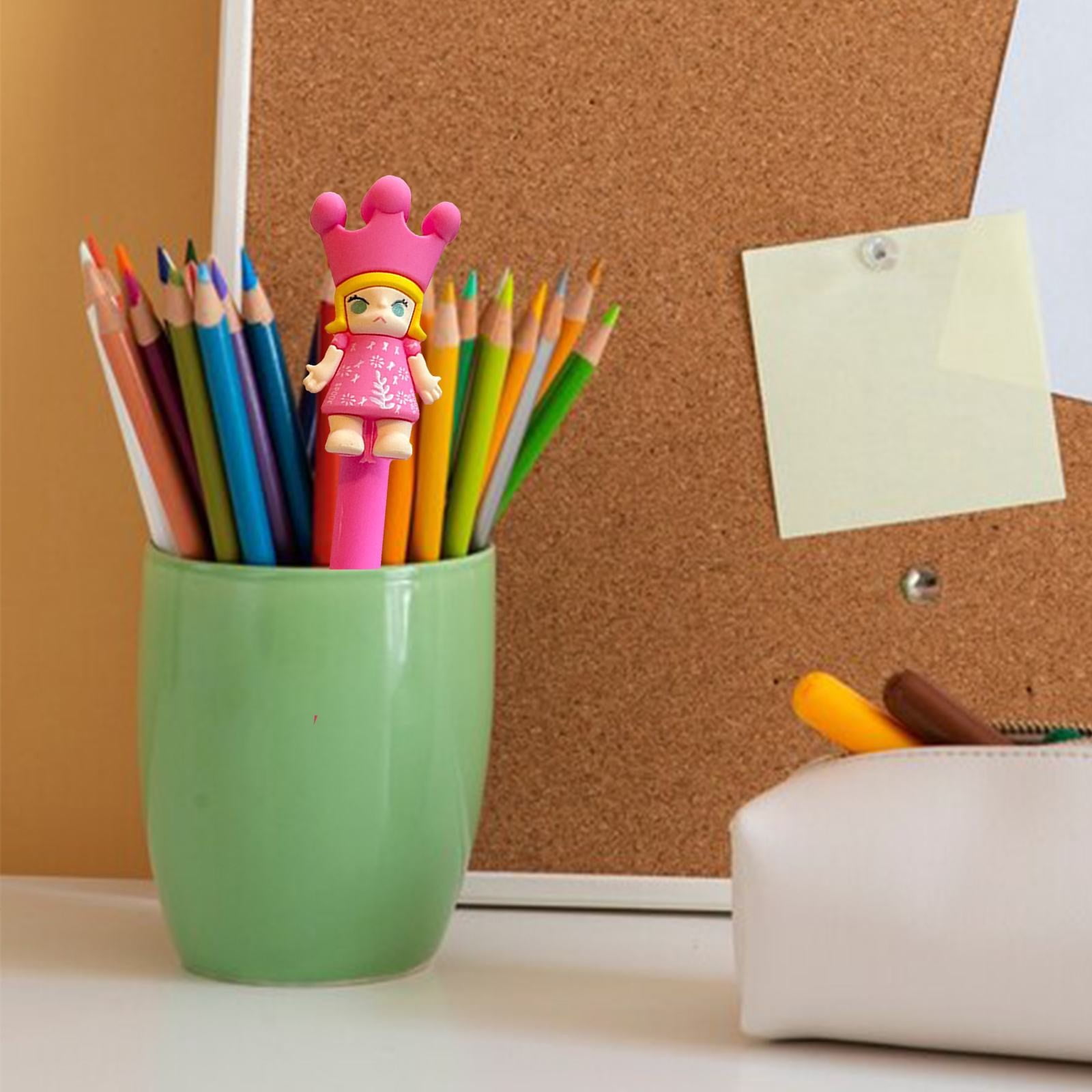 Pop Mart Push Action Cylinder Garden Creative Ballpoint Pen,Adorable ...