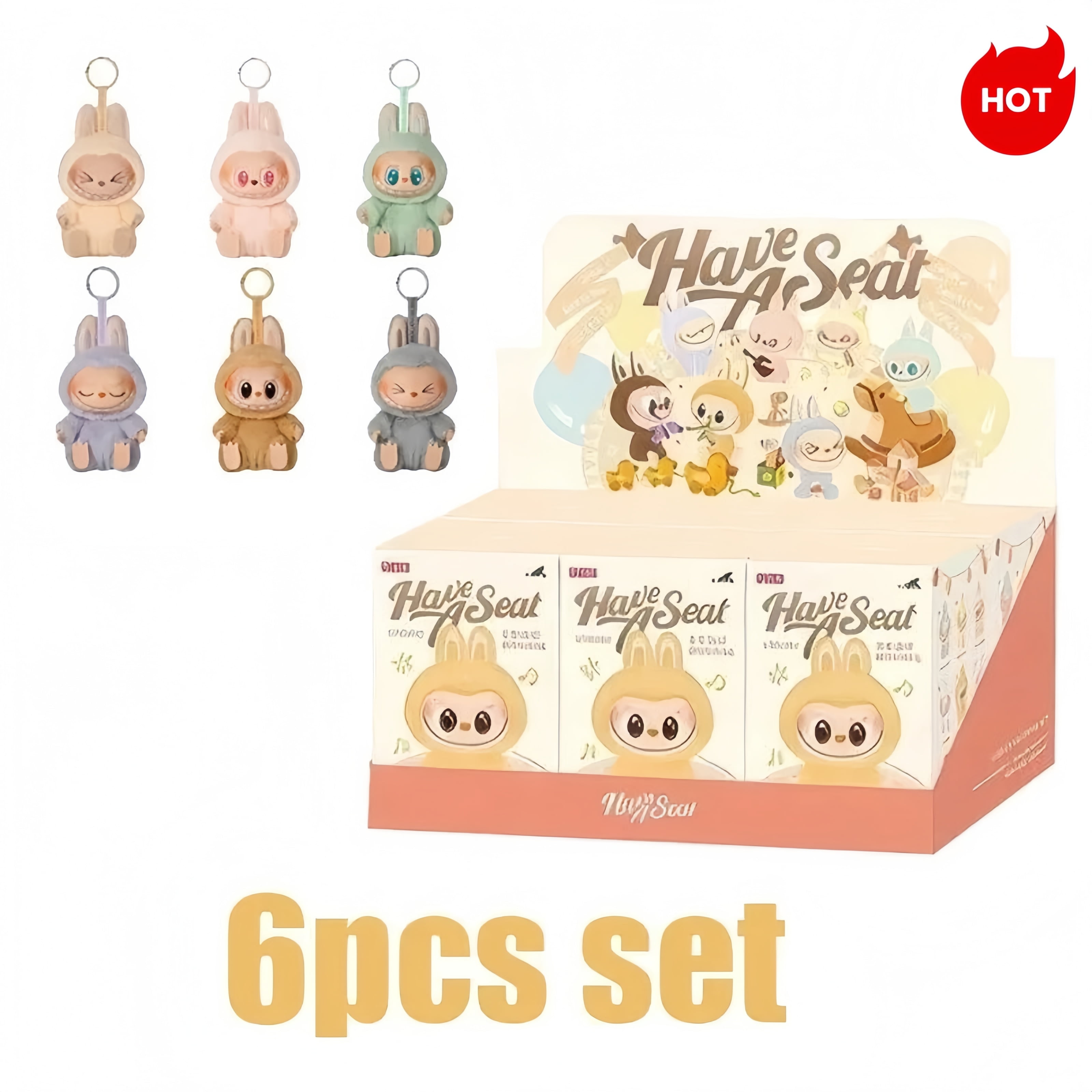 Pop Mart Soft Labubu Plush Toy Gift for kids POP MART LABUBU The Cozy ...