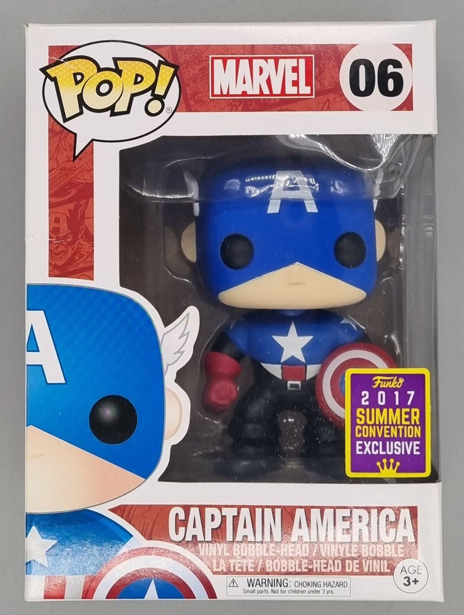 06 Captain America (Bucky) - Marvel Funko POP - Walmart.com