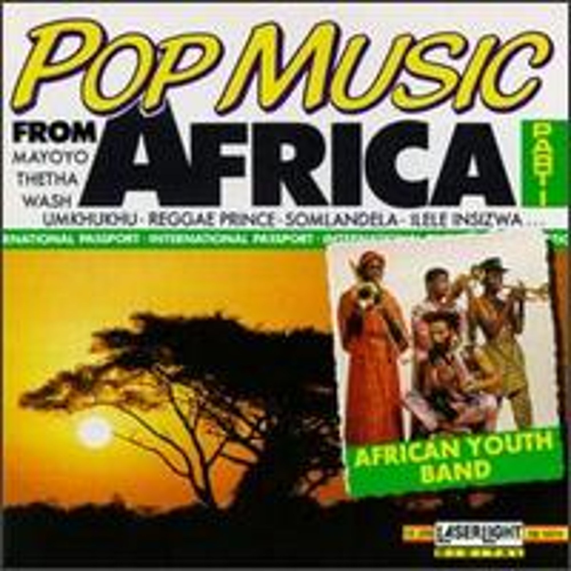 Pop Music from Africa, Pt. 1 (CD) by African Youth Band - Walmart.com