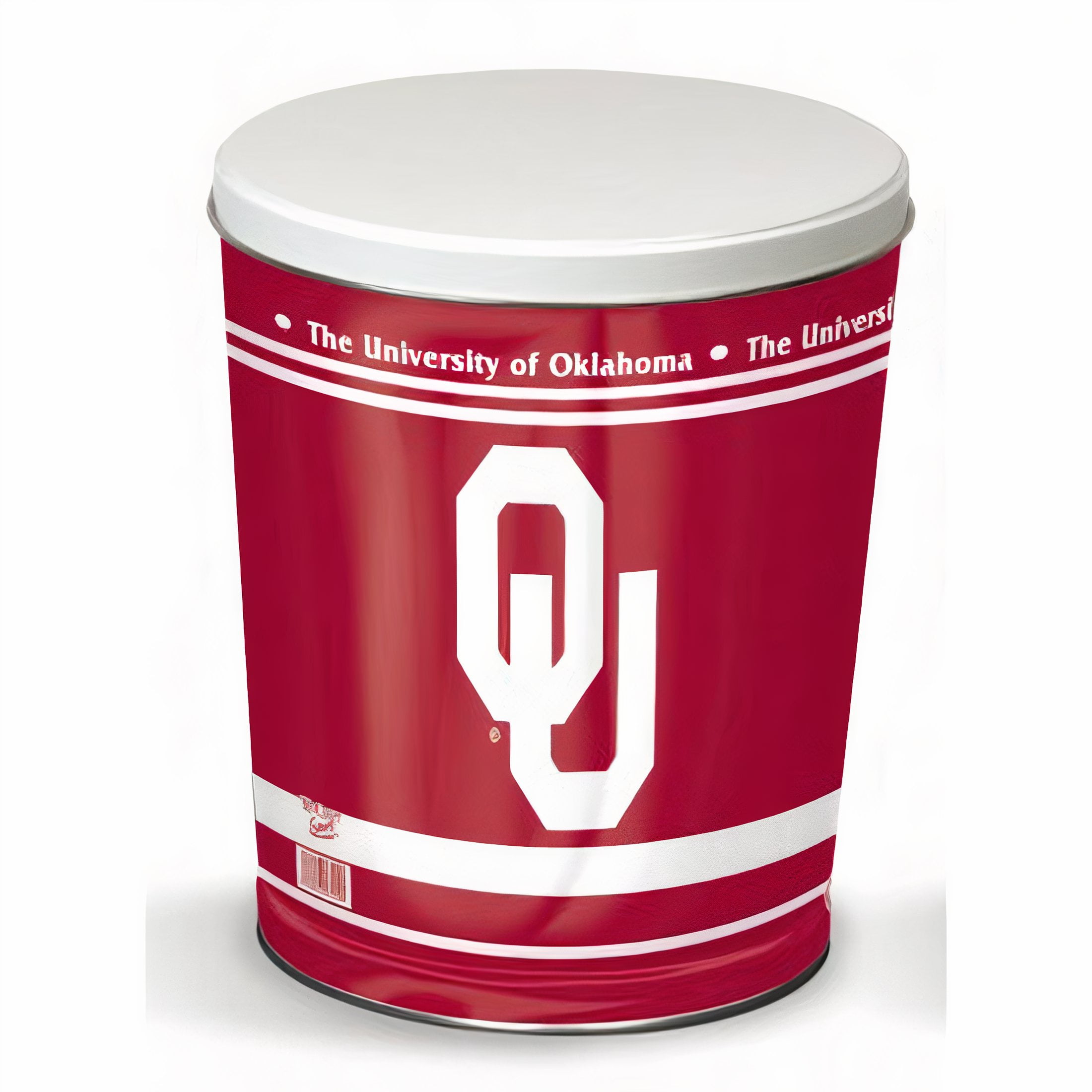 Pop N Cream Oklahoma Sooners 3 Gallon Popcorn Tins - Walmart.com