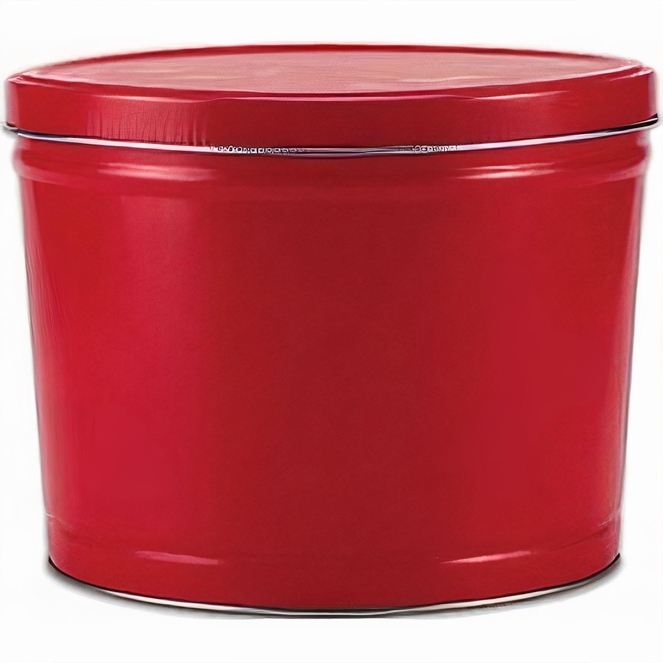 Pop N Cream Solid Red 2 Gallon Popcorn Tins - Walmart.com