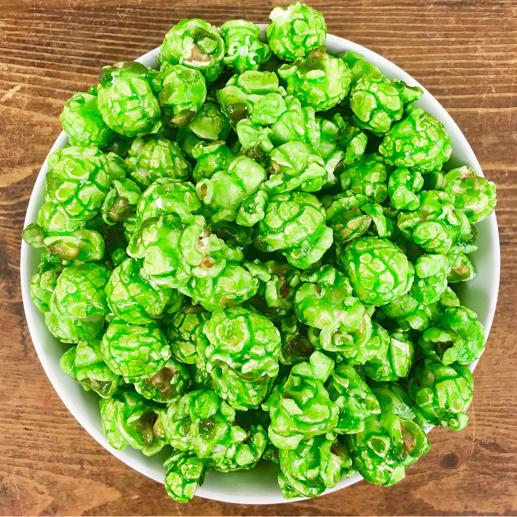 Pop N Cream Sour Green Apple Popcorn by the Bag - Walmart.com