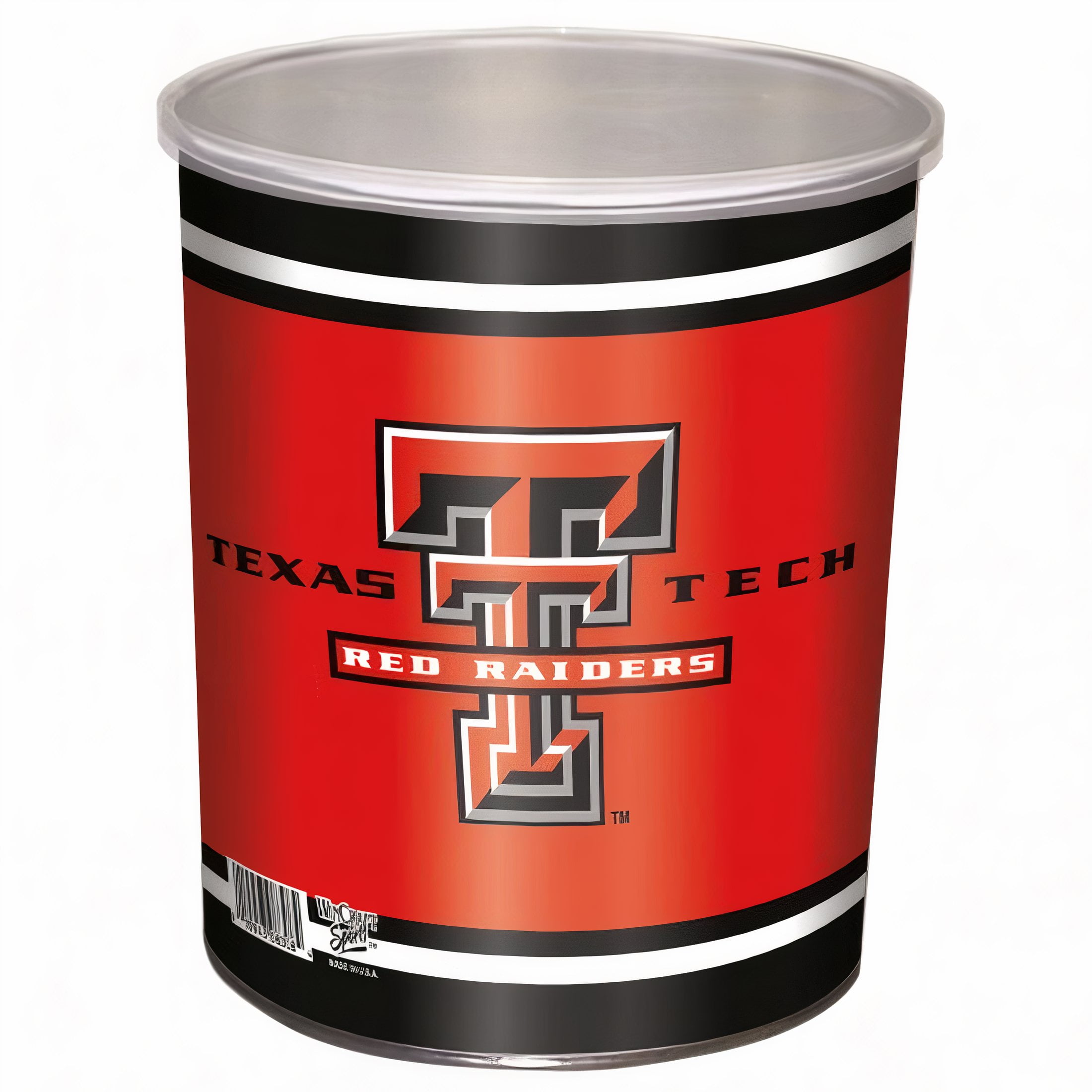 Pop N Cream Texas Tech Red Raiders 1 Gallon Popcorn Tins - Walmart ...