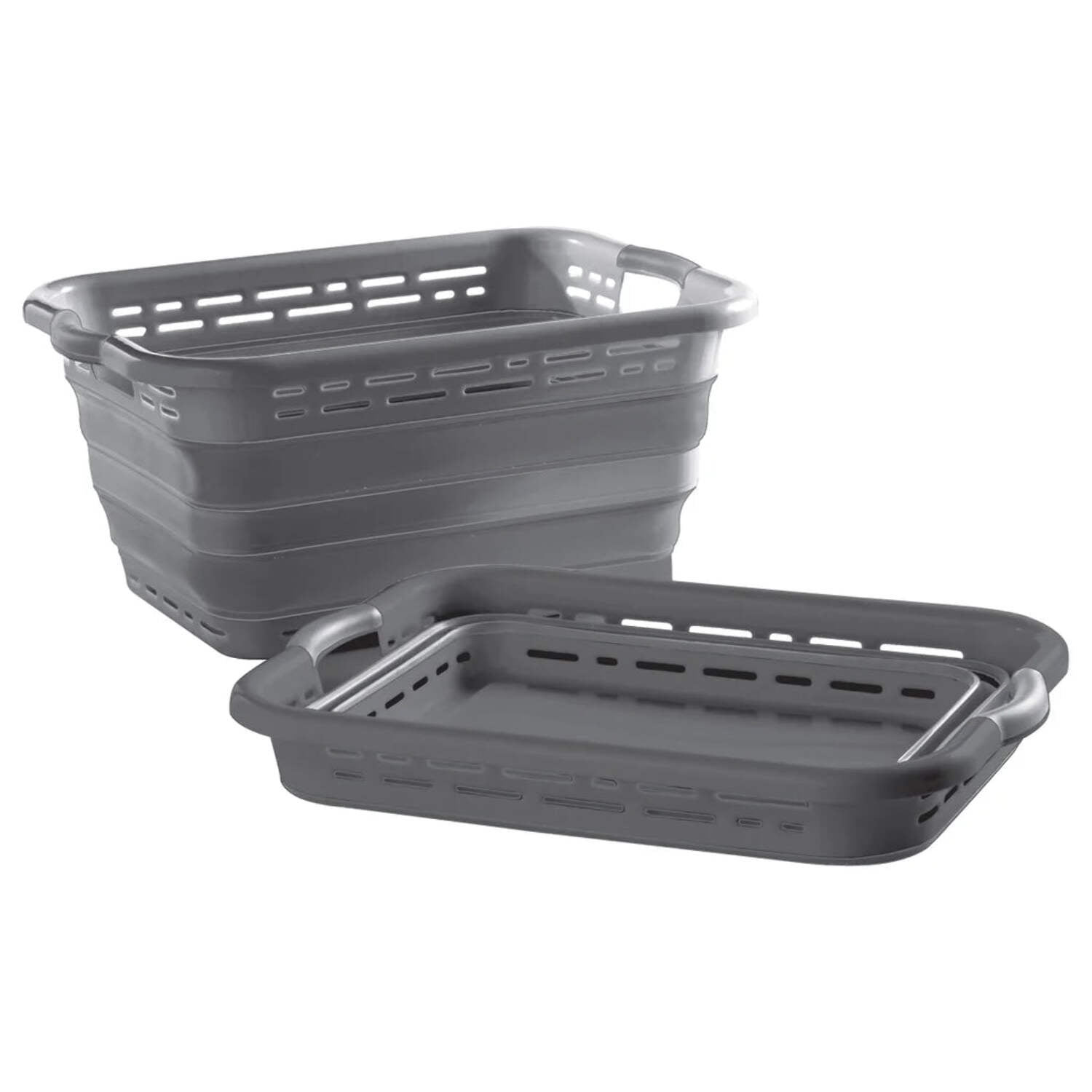 Pop N’ Load Collapsible Laundry Basket 2-pack - Walmart.com