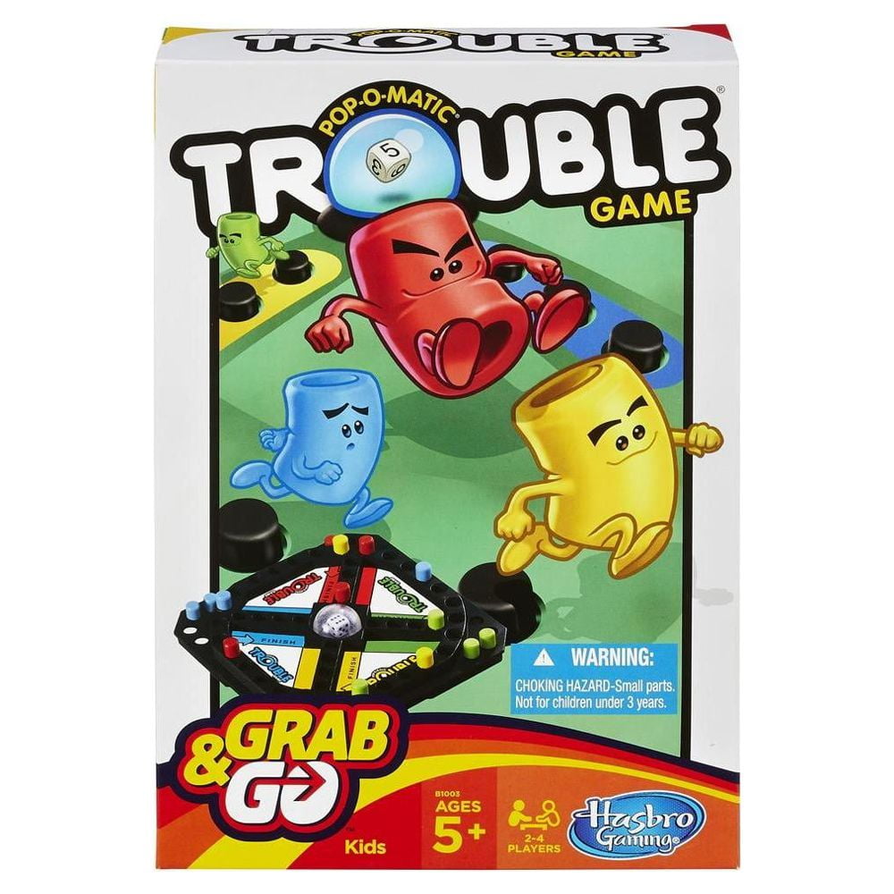 Pop-O-Matic Trouble Grab & Go Game - Walmart.com