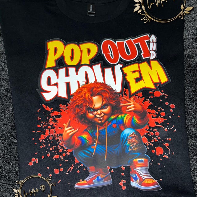 Pop Out And Show Em Shirt, Hip Hop Halloween Horror Shirt, They Not ...