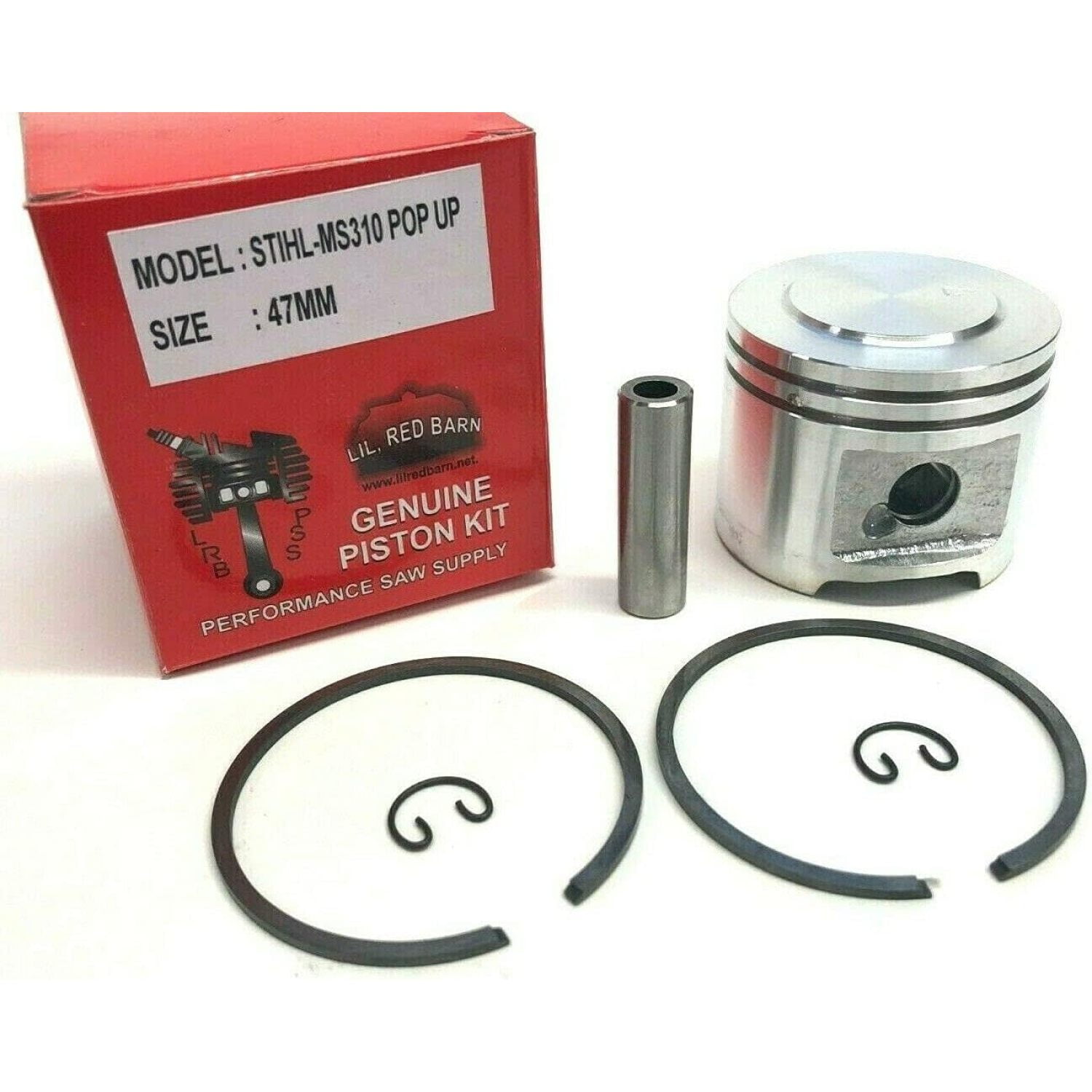 Pop Up Piston Kit Compatible with Stihl MS310, Chainsaw 47mm Replaces ...