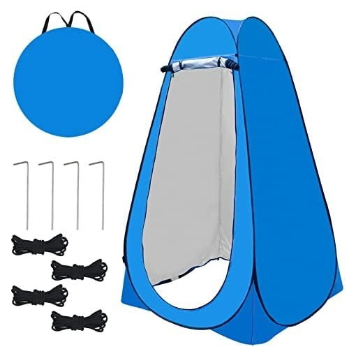 Pop Up Privacy Shower Changing Tent, Portable Camping Shower Tent ...